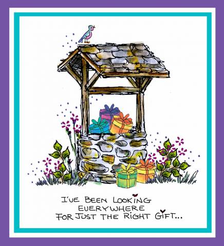 StampsByJudith.com: Present Well Card