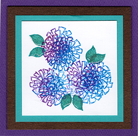 StampsByJudith.com: Pom Pom Card