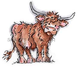 StampsByJudith.com: I-218-HK Sm. Benny Cow