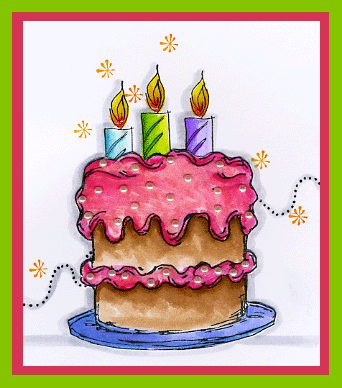 StampsByJudith.com: Layer Cake Card