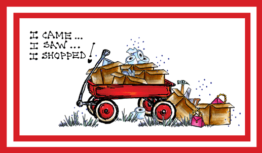 StampsByJudith.com: Wagon Boxes Card